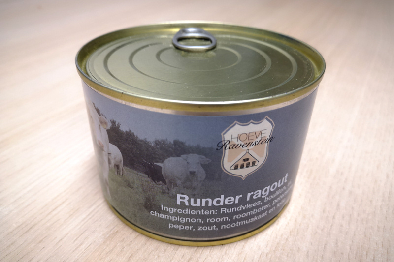 Stoofvlees in blik ragout - Hoeve Ravenstein