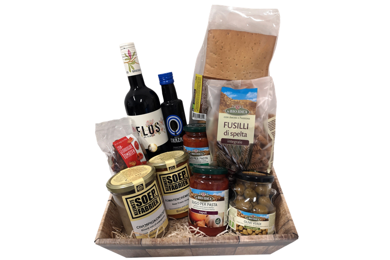 Biologisch pasta pakket